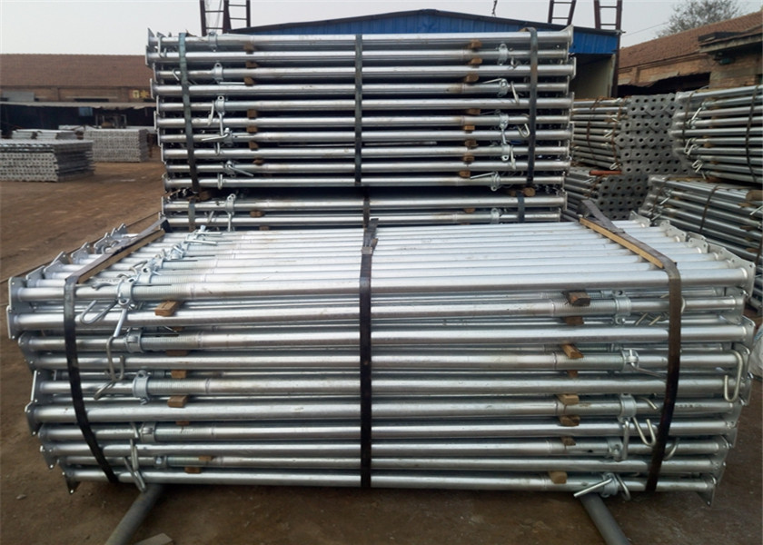 Steel Telescopic Props Scaffolding Shoring Acrow Prop For Slab Formwork ...