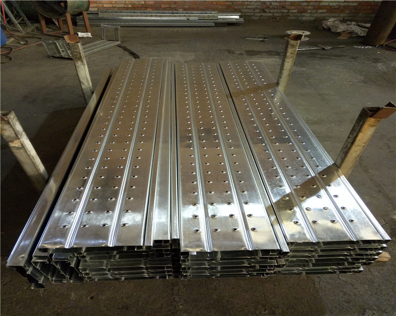 Q195 Galvanized Steel Scaffold Planks Ladder Walk Board 1.0mm-2.0mm ...