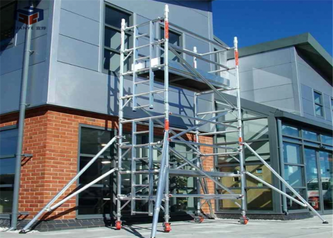 Alloy Aluminium Mobile Tower Scaffold Lightweight Scaffold Tower ...